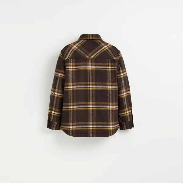 COACH Restored Tweed Shirt Jacket