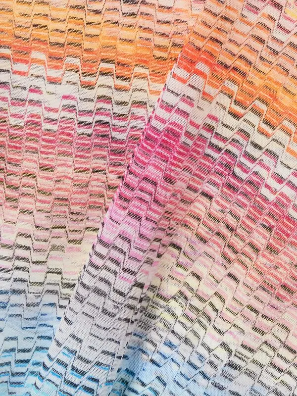 Missoni Printed Stretch-tulle Mini Dress