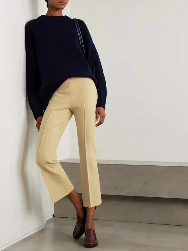 HIGH SPORT - HIGH SPORT Cropped Slim-Leg Pants