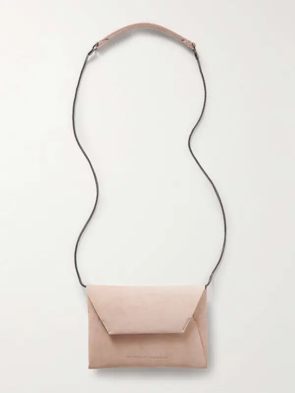 Brunello Cucinelli Mini Suede Shoulder Bag