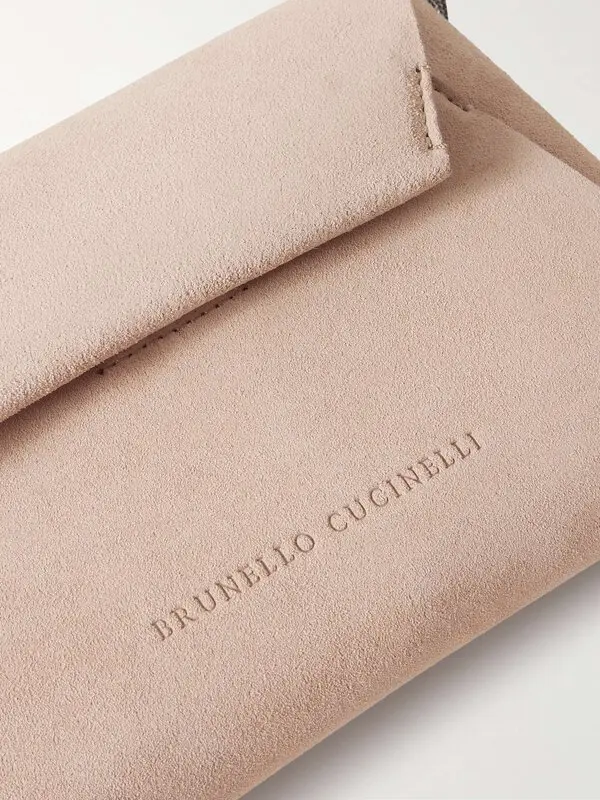 Brunello Cucinelli Mini Suede Shoulder Bag