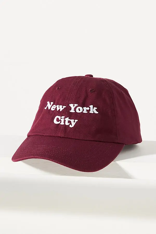 Kule Nyc Kap Baseball Cap In Purple - 31% Off | Editorialist