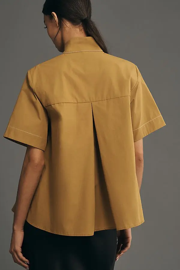 Maeve Popover Cotton Top