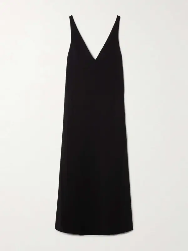 Staud Zora Crepe-jersey Maxi Dress