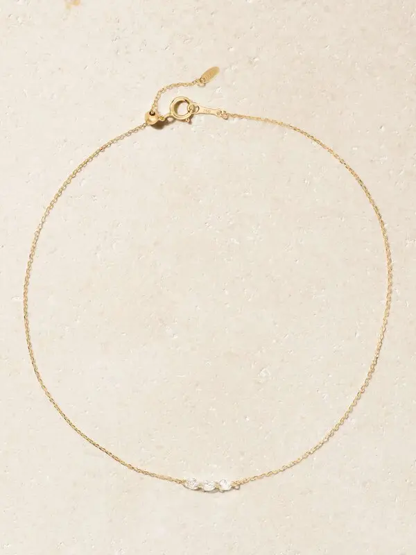 PERSEE 18-karat Diamond Anklet