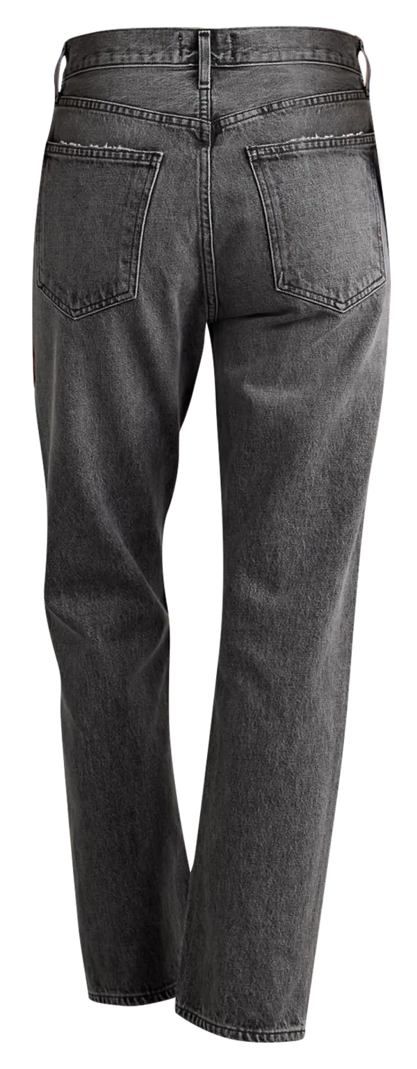 AGOLDE 90s Pinch Waist Cropped Jeans - Black