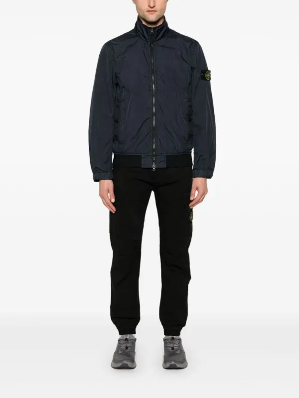 Stone Island Compass-badge Cargo Trousers - Black