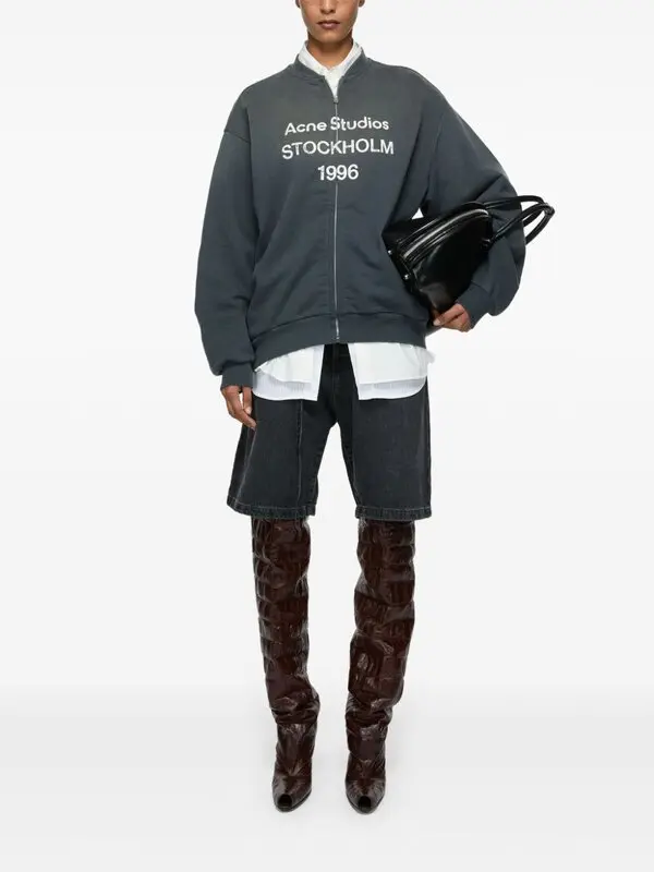 Acne Studios Zip-up Sweatshirt