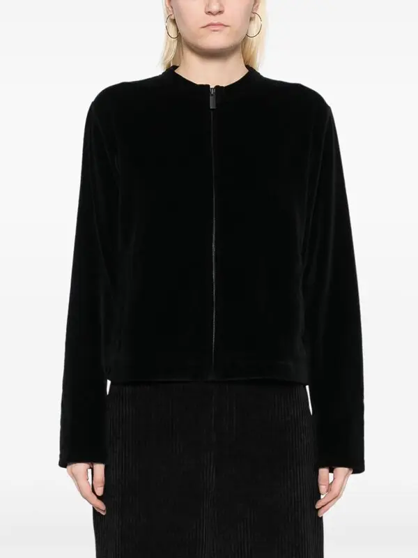 AGNÈS B. Zip-up Cropped Jacket