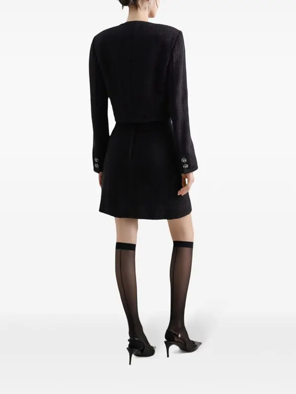 Dolce & Gabbana Textured Knit Mini Skirt