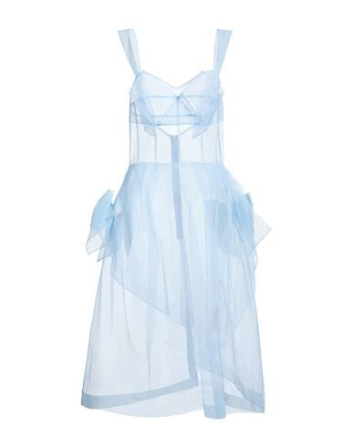 MAISON MARGIELA Midi Flared Dress - Blue