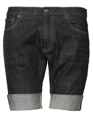 Woolrich Denim Shorts With Cuffed Hems