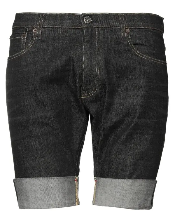 Woolrich Denim Shorts With Cuffed Hems