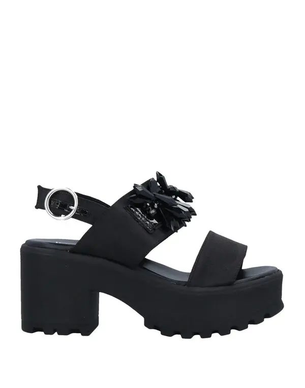 CULT Embellished Textile Fibers Sandals