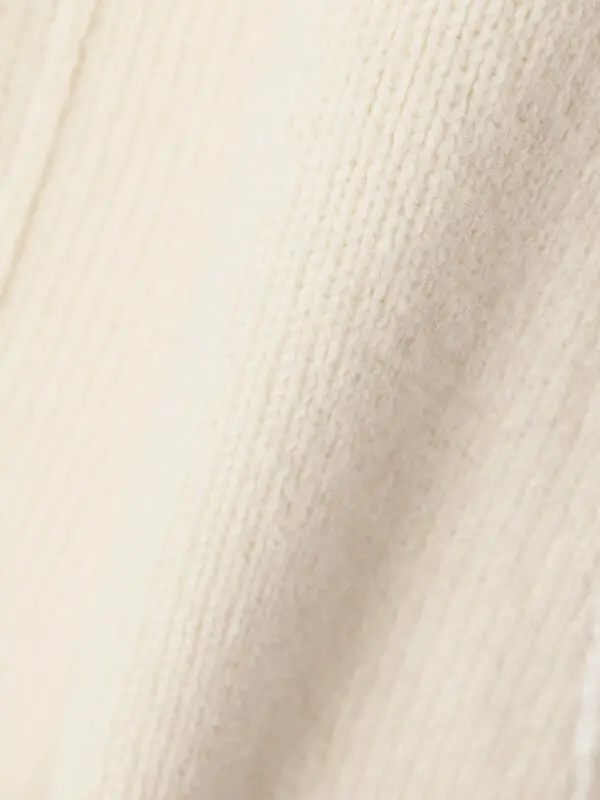 Alaïa Oversized Hooded Wool-blend Cardigan