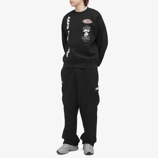 AAPE BY *A BATHING APE® Aape Cargo Sweatpants