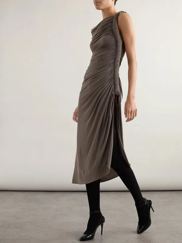 extra long jersey maxi dress Jersey Tank Maxi Dress with Pockets for Tall Women in Black XL / Extra Tall / Black
