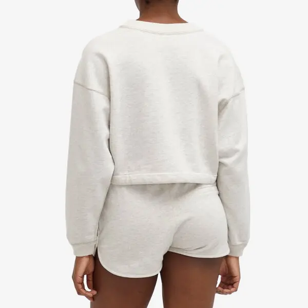 Isabel Marant Étoile Margo Drawstring Sweater With Logo - Ecru