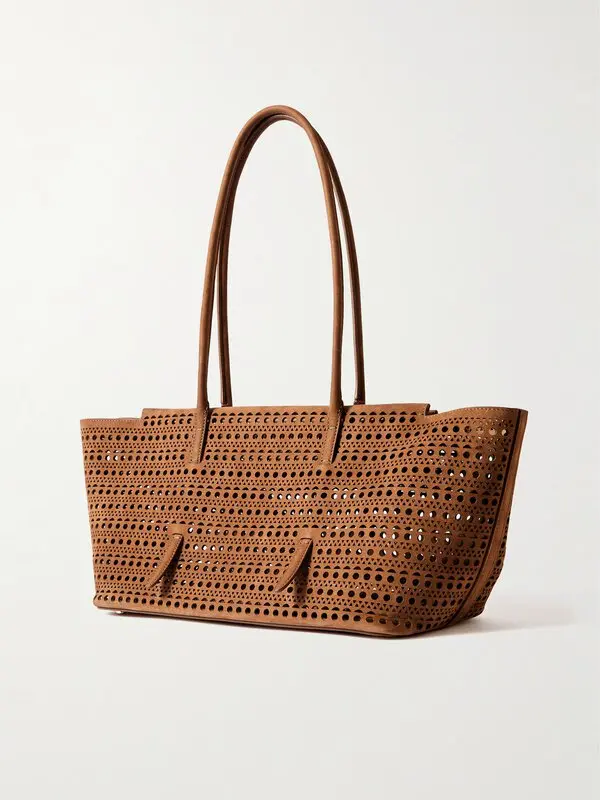Alaïa Neo Mina Tote - Brown