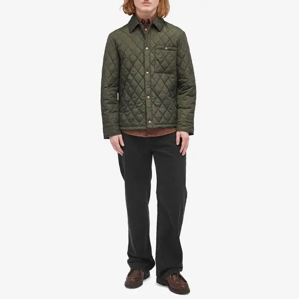 Burberry Quilted Nylon Shirt Jacket
