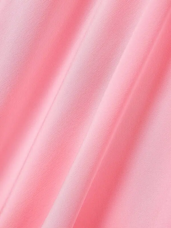 Stella McCartney Asymmetric Draped Silk-crepe Midi Dress