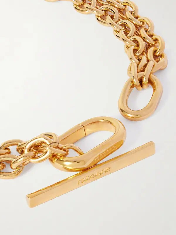 Rabanne Tone Layered Choker