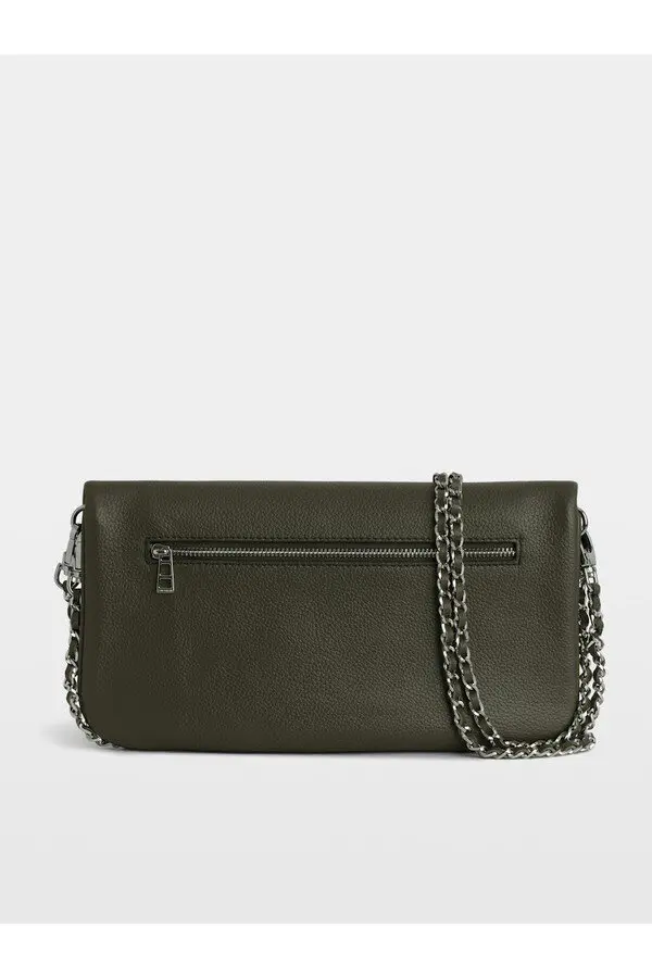 Zadig&Voltaire Rock Grained Leather Clutch