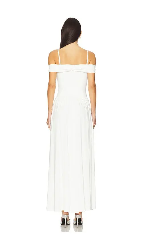 Simkhai Amarantha Off The Shoulder Dress In . Also
