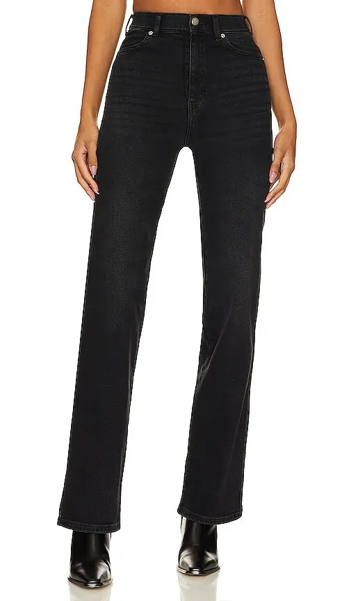 DR. DENIM Moxy Straight Jeans - Black