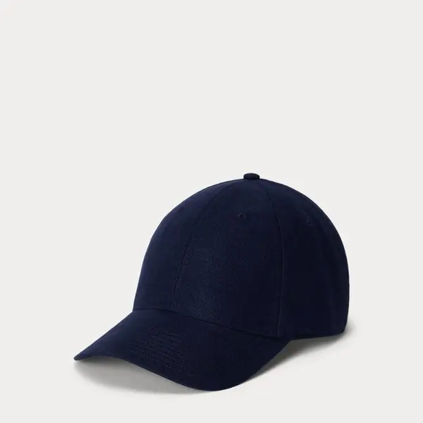 Ralph Lauren Linen Herringbone Cap - Newport Navy