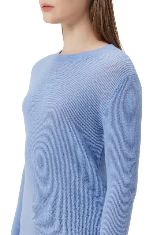Gobi Cashmere Ajour-knit Cashmere Crewneck Sweater