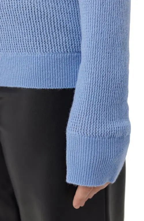 Gobi Cashmere Ajour-knit Cashmere Crewneck Sweater