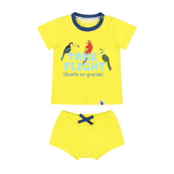 MIXED UP CLOTHING Tee And Bloomer Shorts Set - Take Flight