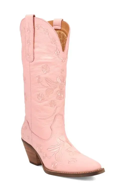 DINGO Love Bug Western Boots - Pink