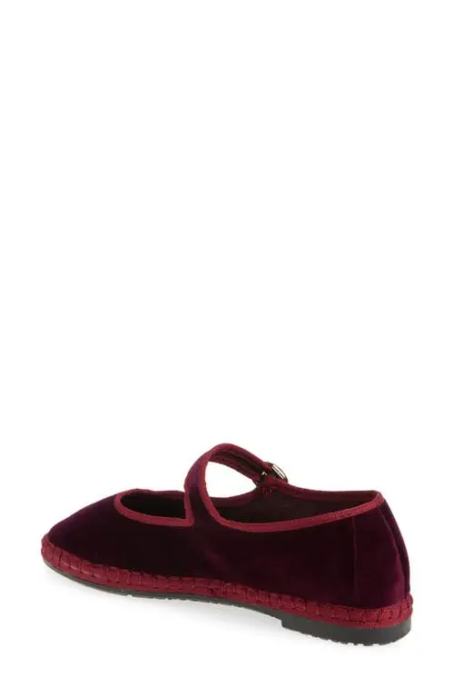 FLABELUS Lucrecia Mary Jane Flat - Granate