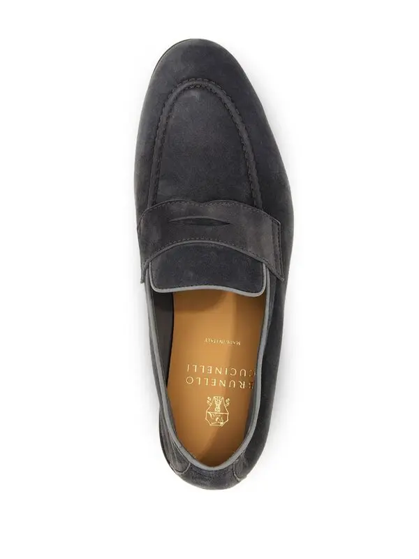 Brunello Cucinelli Suede Loafers