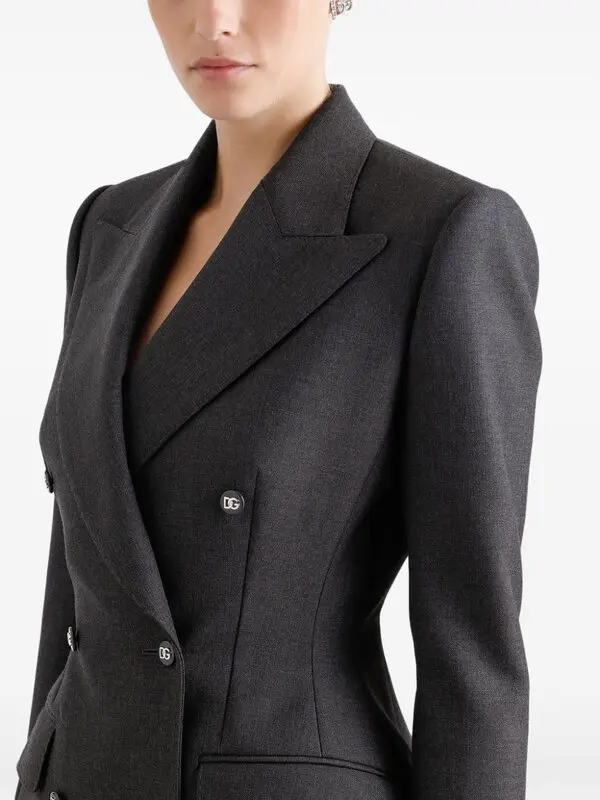 Dolce & Gabbana Double-breasted Blazer - Grey
