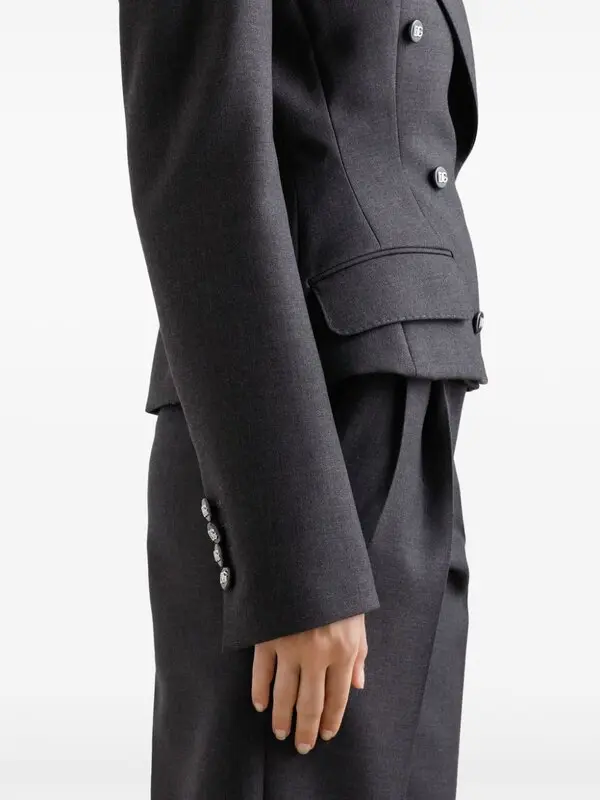 Dolce & Gabbana Double-breasted Blazer - Grey