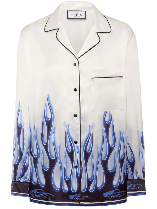 Philipp Plein Flame Shirt