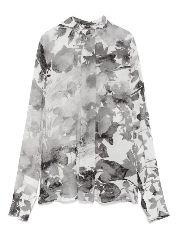 Patrizia Pepe Floral-print Blouse