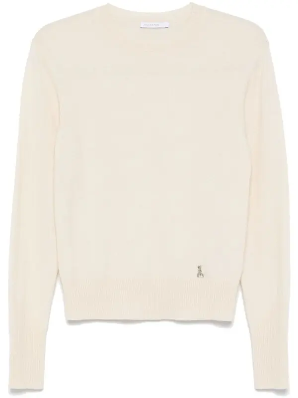 Patrizia Pepe Cashmere Sweater - Neutrals