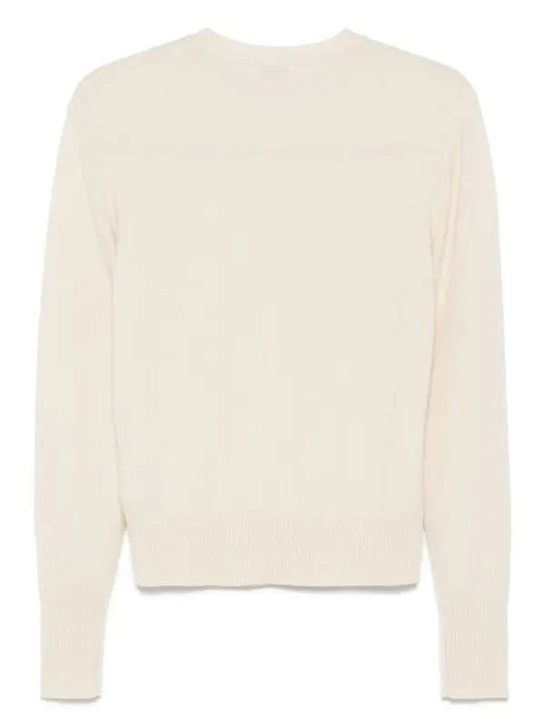 Patrizia Pepe Cashmere Sweater - Neutrals