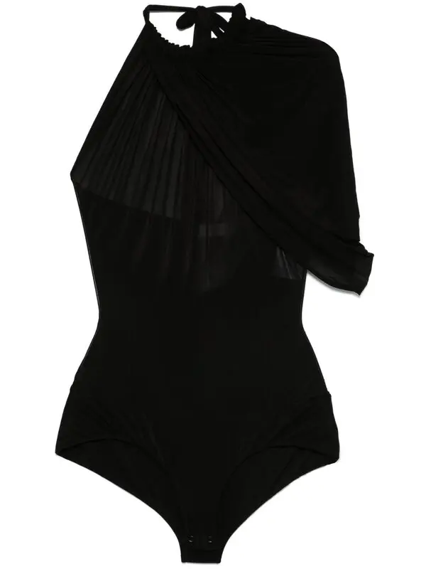 Magda Butrym Cape-effect Halterneck Bodysuit