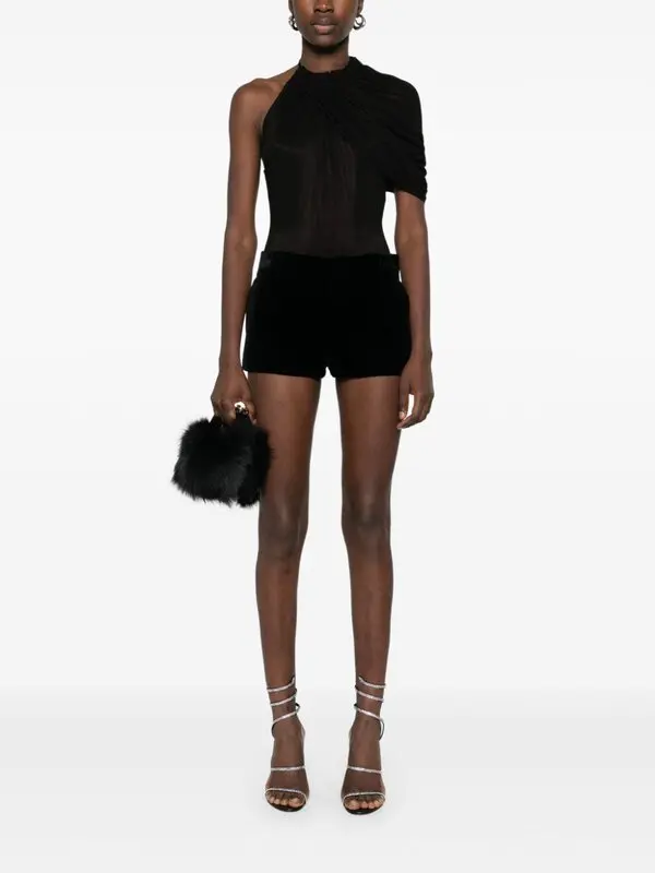Magda Butrym Cape-effect Halterneck Bodysuit