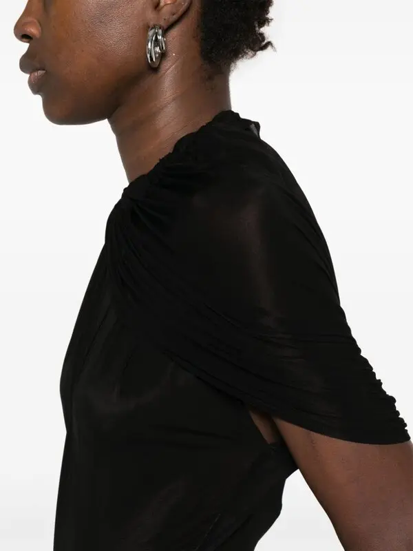 Magda Butrym Cape-effect Halterneck Bodysuit