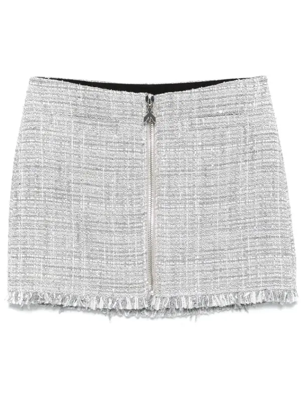 Patrizia Pepe Tweed Mini Skirt