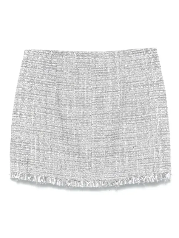 Patrizia Pepe Tweed Mini Skirt