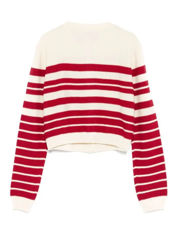Patrizia Pepe Striped Cardigan