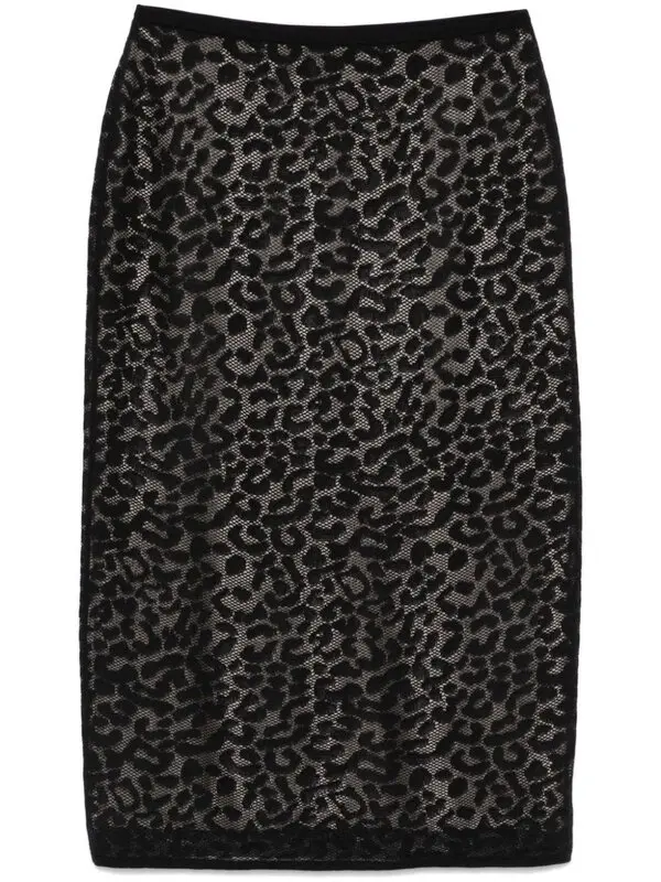 Theory Lace Midi Skirt