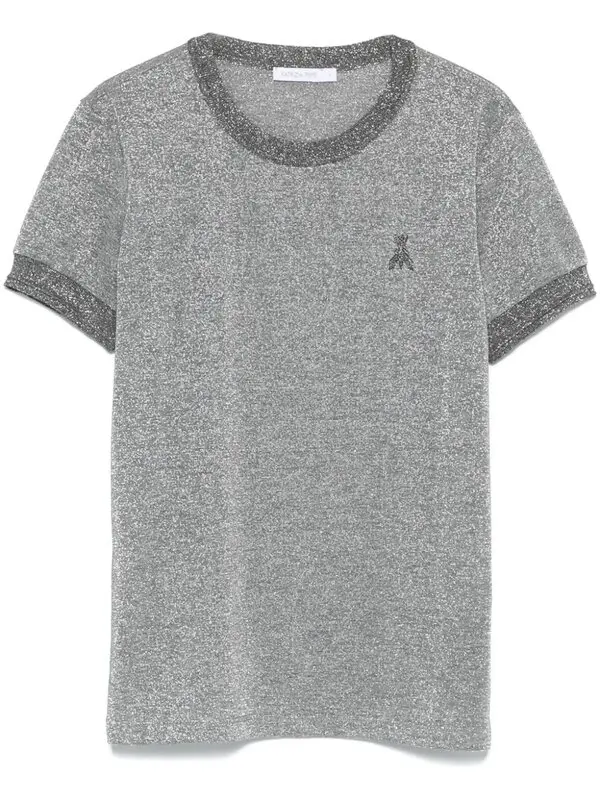 Patrizia Pepe Knitted T-shirt - Grey
